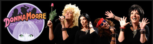 Donna Moore's Diva Legends Show | Singer. Impressionist. Comedian.
